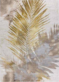Dywany Łuszczów, Kusový koberec Bliss Z216AZ137 cream/gold, 120x170, béžová, kancelář