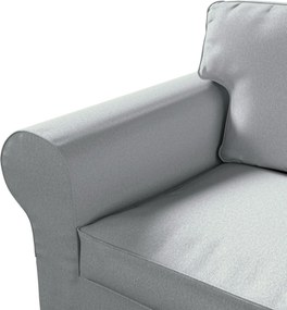 Potah na pohovku IKEA  Ektorp 3-místná, rozkládací STARÝ MODEL PIXBO barva šedá látka pletený vzor