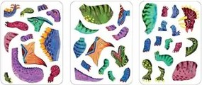 Mudpuppy Magnetická stavebnice Dino Mix-Up 40ks / od 4 let