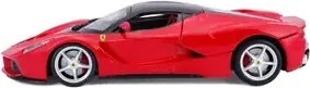 Bburago RACE+PLAY Ferrari LaFerrari červená / 1:24 / od 3 let
