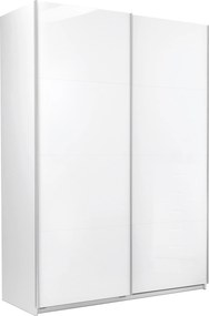 XXXLutz ŠATNÍ SKŘÍŇ S POSUVNÝMI DVEŘM, bílá, 150/210/62 cm P & B - Šatní skříně - 000885000904