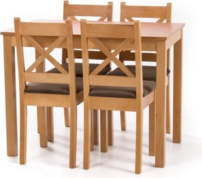 Jídelní komplet VITO 1+4 olše
