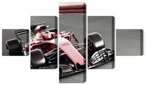 Vícedílný obraz Vůz Formule 1 Na Trati Nedostatek Nedostatek Plátno Canvas 150x90