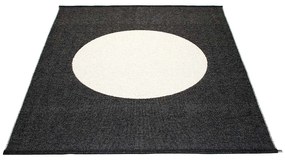 Vinylový koberec Pappelina VERA Black/Vanilla velikost: 180x230cm