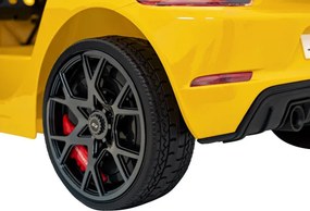 Elektrické autíčko Porsche Spyder RS ​​718 MP4 žluté