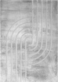 Obsession, Kusový koberec Zen Deluxe 700 Grey, 80x150, šedá, ložnice