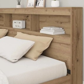 Úložné čelo postele Artisanový dub Kompozitní dřevo 3335516