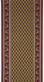 Associated Weavers, Protiskluzový běhoun na míru Inca 30, šíře 80 cm, červená, chodba / předsíň