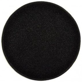 Eton černý koberec kulatý Varianta: průměr 57 cm
