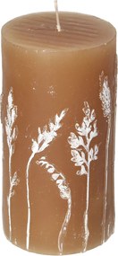 Svíčka Giulia 13cm light brown
