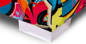 Čalouněná postel Viva Grafiti 02 200x90