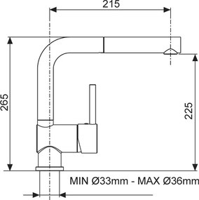 Sinks MIX 3 P Metalblack AVMI3PGR74