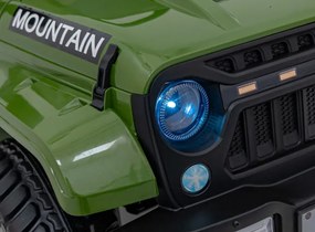 Elektrické autíčko Off Road MOUNTAIN zelené