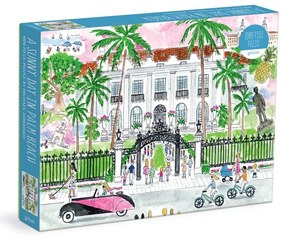 Galison Puzzle Slunečný den v Palm Beach 1000 dílků
