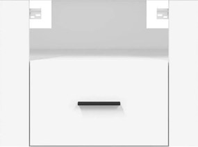 vidaXL Nástěnný noční stolek 50 x 36 x 40 cm [816880] Barva: šedá sonoma