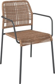 XXXLutz STOHOVATELNÉ KŘESLO, kov, plast Ambia Garden - Stohovatelné židle - 002845005301