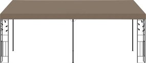 Altán ke zdi 6 x 3 x 2,5 m taupe 312267