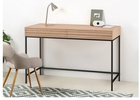 Pracovní stůl s deskou v dubovém dekoru 50x120 cm Celine – Støraa