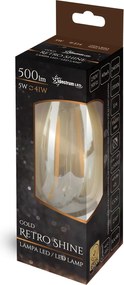 Toolight - LED žárovka E-14 230V 5W Edison 14458, teplá, OSW-05701