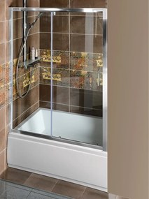 Polysan deep sprchovÃ© dveÅe 1600x1650mm, ÄirÃ© sklo