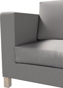 Potah na pohovku IKEA  Karlanda 3-místná nerozkládací, krátký barva šedá látka pletený vzor