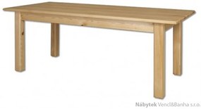 dřevěný jídelní stůl borový z masivního dřeva borovice ST107 pacyg