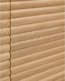 Skříňka v dekoru dubu v přírodní barvě 104,5x144x40 cm Lenon – Kave Home
