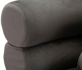 Designové křeslo Harmony šedé
