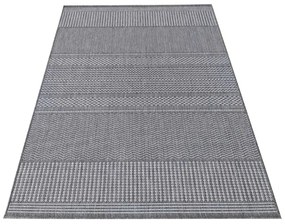Kusový koberec sysalový oboustranný ZARA 12 Šedý Rozměr: 120x170 cm