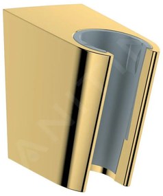 Hansgrohe Držáky, sprchový držák Porter S, leštěný vzhled zlata, HAN-28331990
