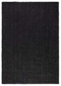 Černý jutový koberec 120x170 cm Bouclé – Hanse Home