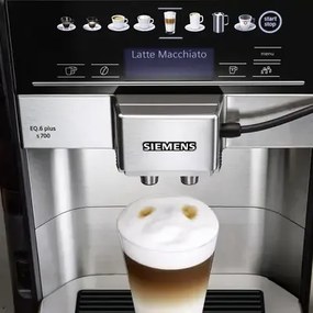Siemens EQ.6 plus s700 TE657M03DE nerez-černá / Automatický kávovar /