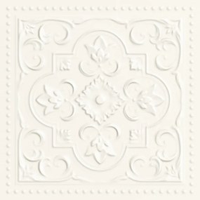 Ceramika Paradyz Obklad Classy Chic Bianco A Struktura Rekt. 19,8x19,8 - 160003