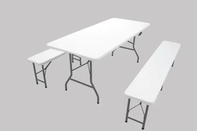 Plastový pivní set – 180 cm