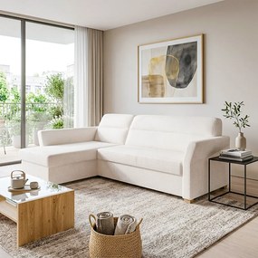 Sedací sestava LIVIA | malá sedací souprava + křeslo | 157x228 + 88 cm | rozkládací s úložným prostorem | VÝBĚR TKANIN