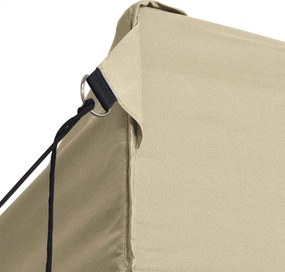 Nůžkový pavilon 3x4,5m se stěnami béžový