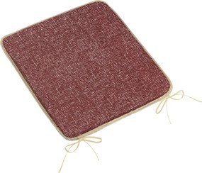 Bellatex Sedák LADA hladký Červená 40x40 cm