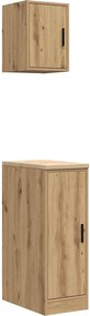 Garážové skříně 2 ks dub artisan kompozitní dřevo 3328295
