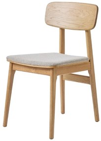 Designová jídelní židle Harper přírodní