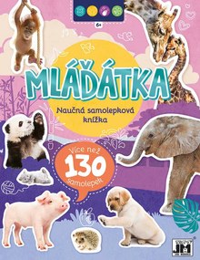 JIRI MODELS Naučná samolepková knížka Mláďátka 0