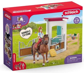 Schleich 42710 stáj pro koně hannah & cayenne