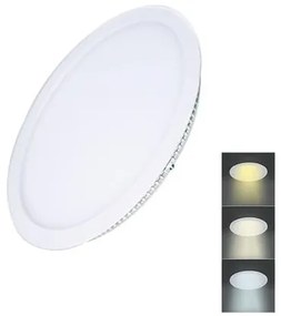 LED světelný panel Solight bílá WD140