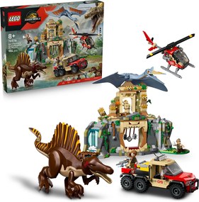 Lego jurassic world 76976 letecká mise se spinosaurem a quetzalcoatlem 5702017850276