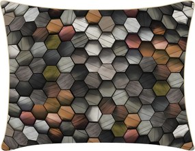 Saténový povlak na polštář Earth Velikost: 40 x 40