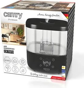 Camry CR 7973b černá / Zvlhčovač vzduchu / Ultrazvukový