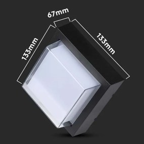 LED Venkovní nástěnné svítidlo LED/7W/230V 3000K IP65