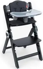 Kidnort Drömmer Unique Jídelní židlička černá
