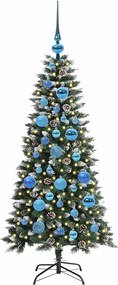 Umělý vánoční stromeček Zelená 120 cm PVC, plast a ocel 3395803