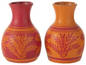 Set dvou keramických váz J-Line Floryn 32 cm