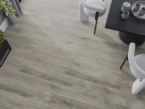 Mexen Silver Creek Vinylová prkna 1240 x 182 mm SPC 6,5 mm, podložka IXPE 1,5 mm, 4 V-Fuga, Dub - F1047-1240-182-505-4V1-01